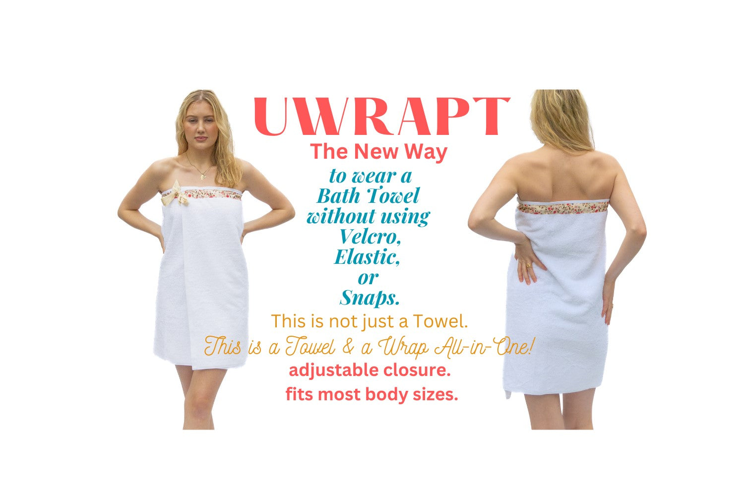 Towel Wrap | Body Wrap Spa | Women's Towel Wrap | UWRAPT