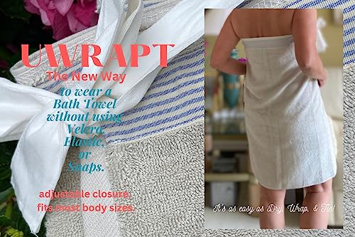 Shower Wrap | Bath Wrap Towel | Wrap Towel | UWRAPT